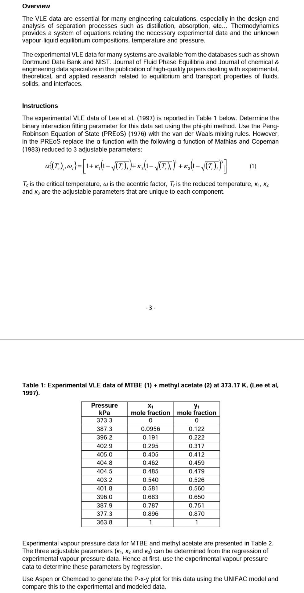 Solved Overview The VLE data are essential for many | Chegg.com