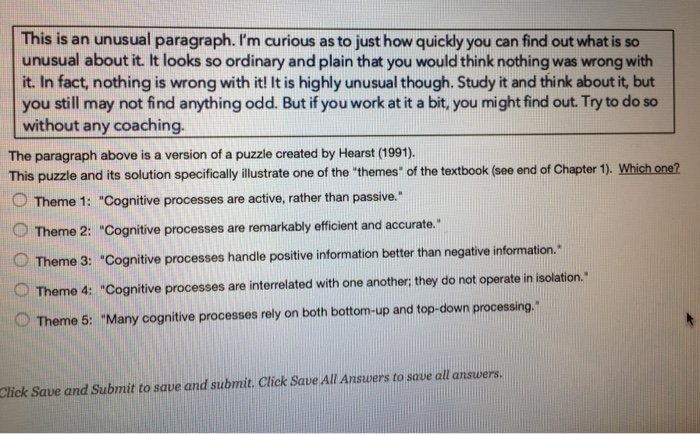 Solved This is an unusual paragraph. I'm curious as to just | Chegg.com