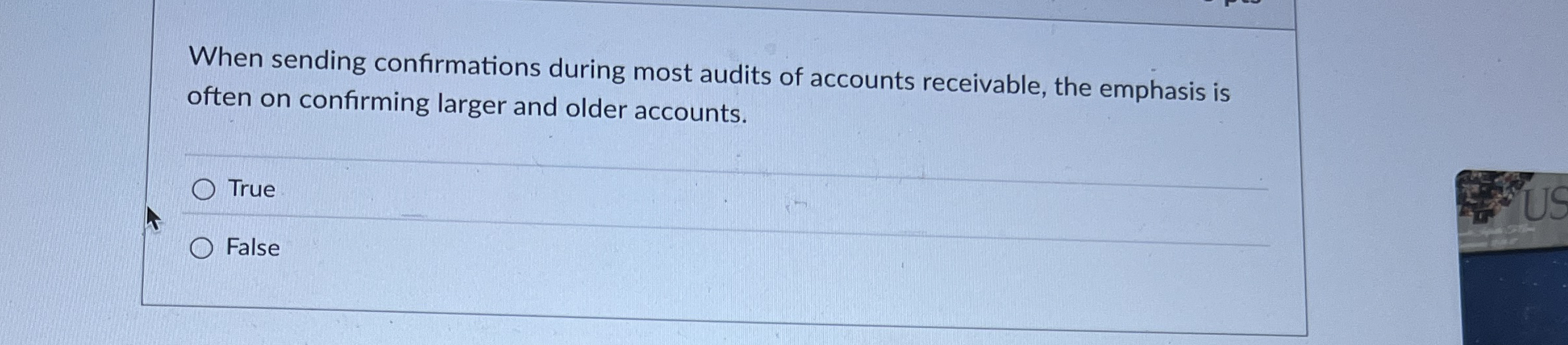 Solved When sending confirmations during most audits of | Chegg.com