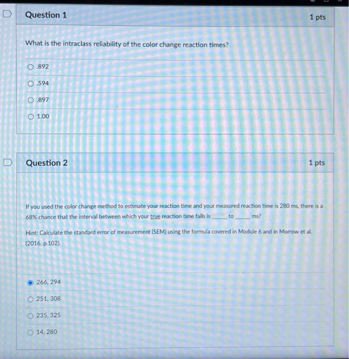 Solved Unidimensional Reliability Frequentist Scale | Chegg.com