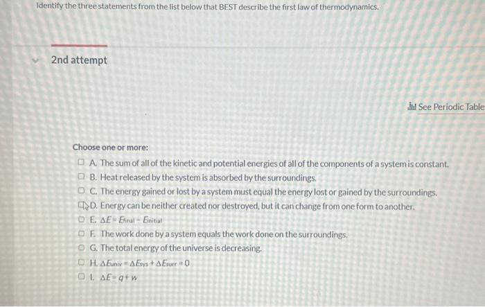 Solved Identify the three statements from the list below | Chegg.com