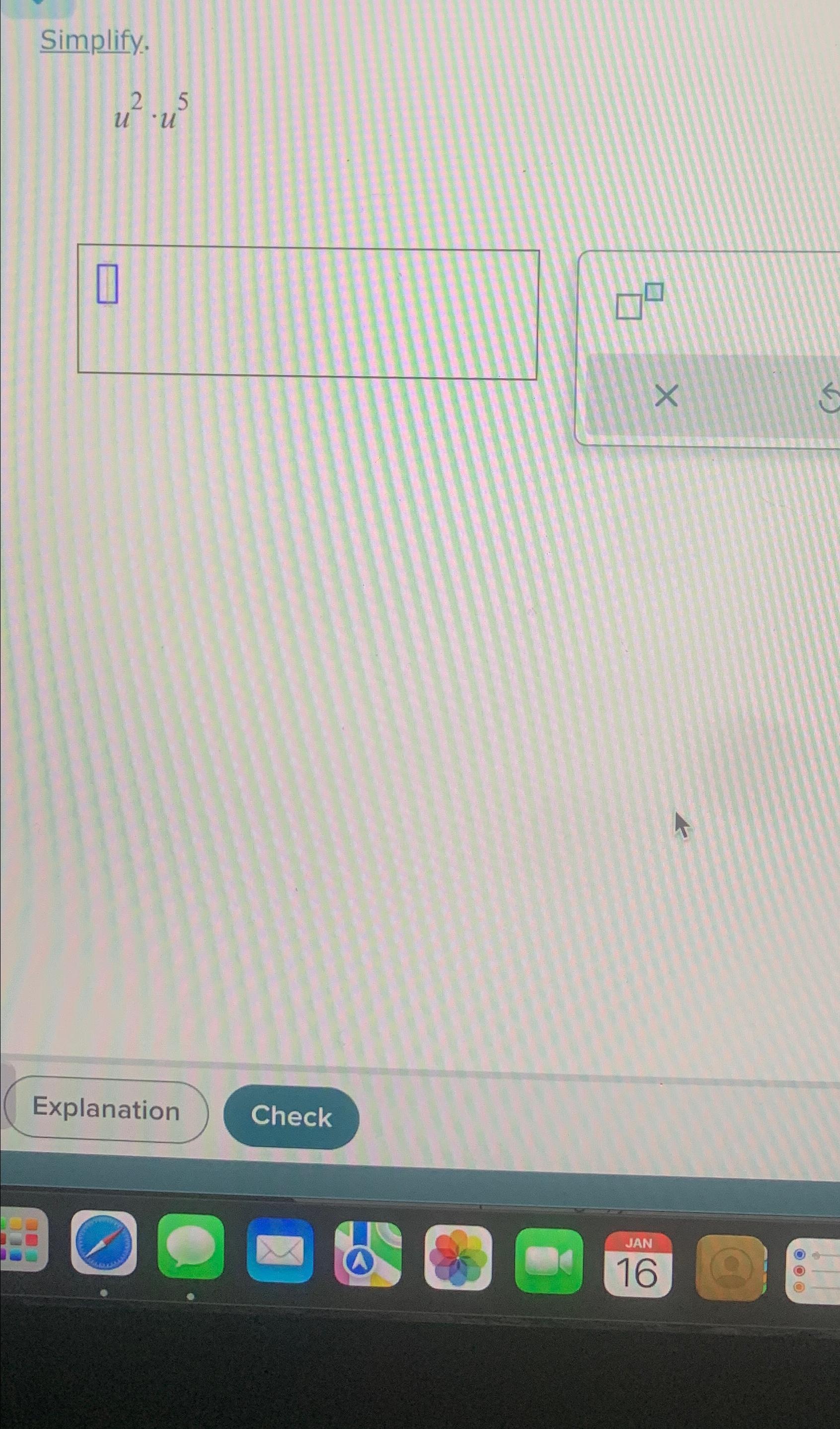 Solved Simplify.u2*u5 | Chegg.com