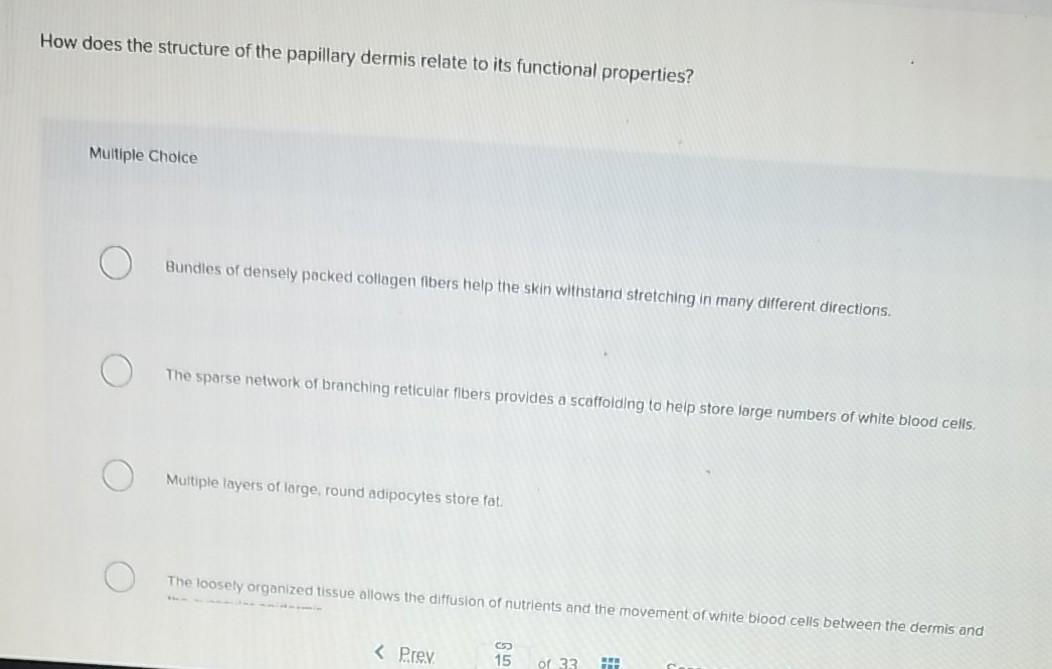 solved-how-does-the-structure-of-the-papillary-dermis-relate-chegg