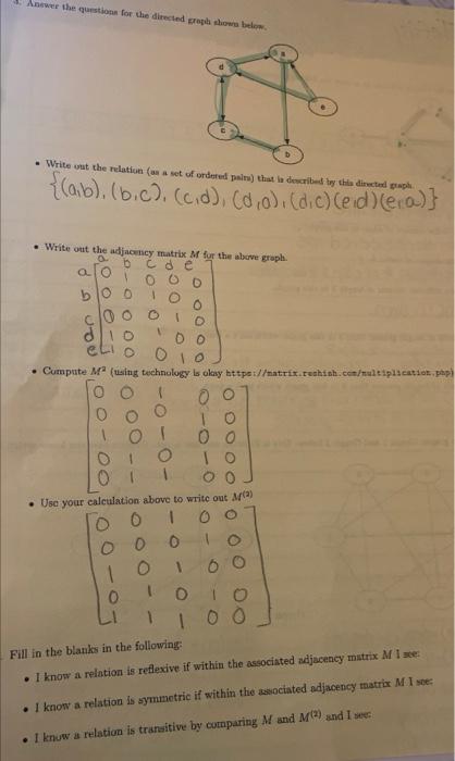 Solved i got tjis but i am confuse that last for fill in the | Chegg.com