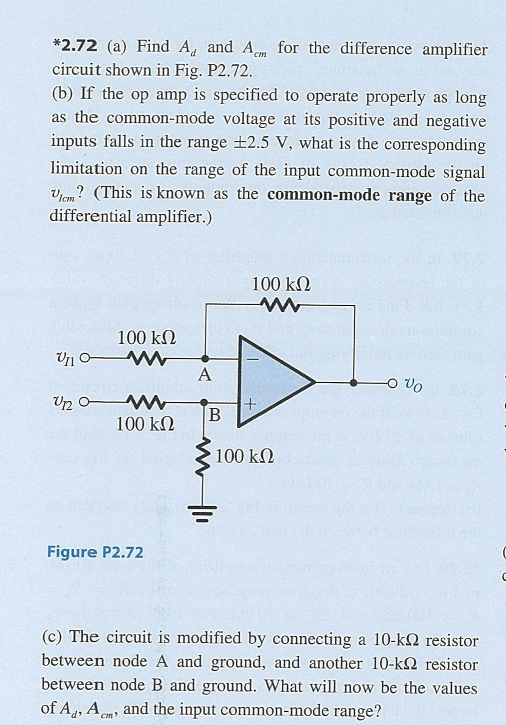 Solved *2.72 (a) ﻿Find Ad ﻿and Acm ﻿for the difference | Chegg.com