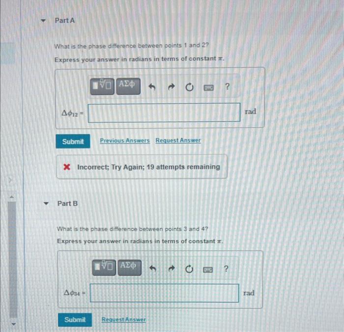 Solved shows the wave fronts of a circular wave. FigureWhat | Chegg.com