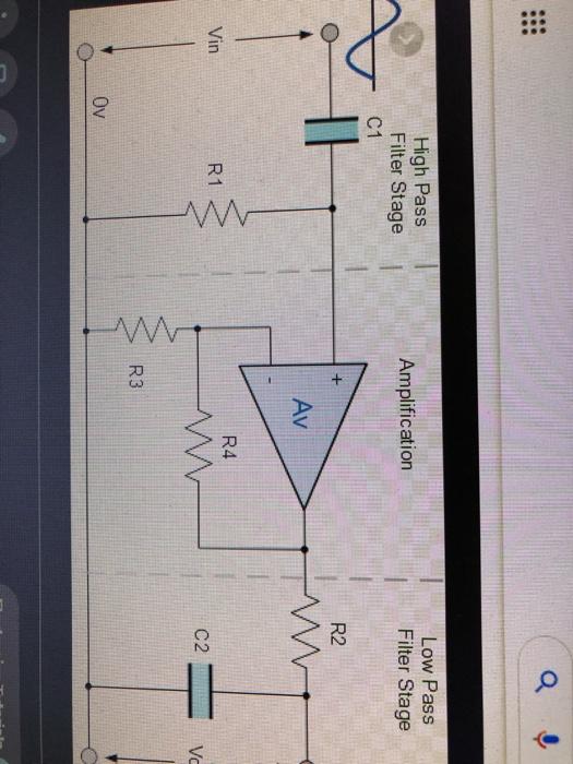 Solved i need circuit for active band pass by multisim and | Chegg.com