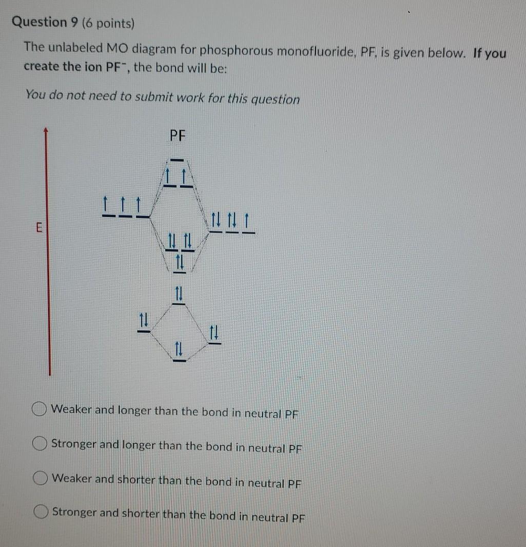 Solved What is the molecular geometry of PF4 ? Trigonal | Chegg.com