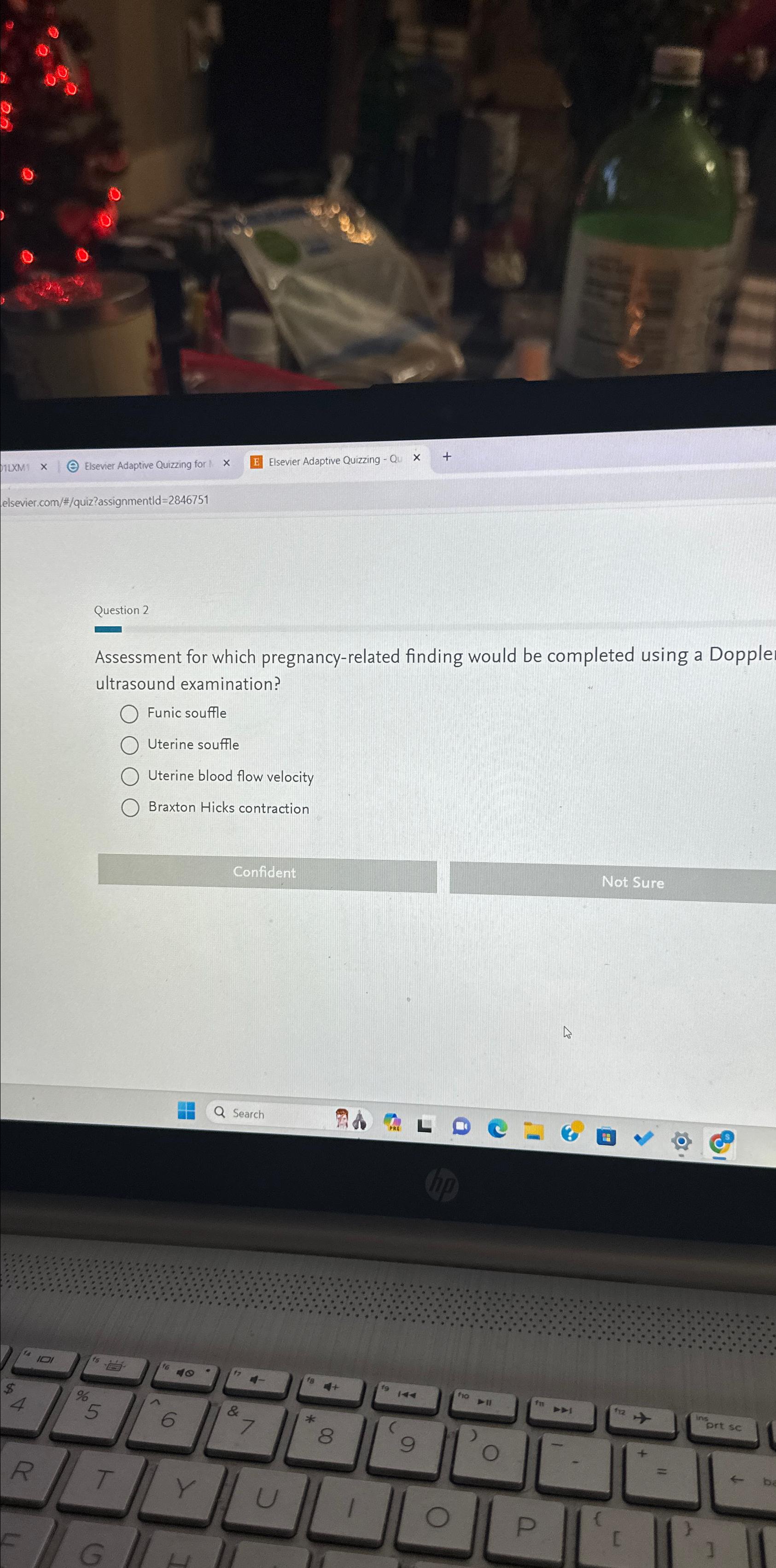 Solved Question 2Assessment for which pregnancy-related | Chegg.com