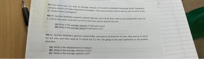 Solved campus, which is 47 miles away feom Hentingtoin. How | Chegg.com