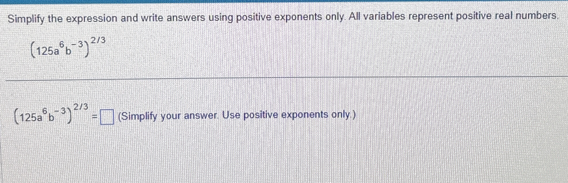 Solved Simplify the expression and write answers using | Chegg.com
