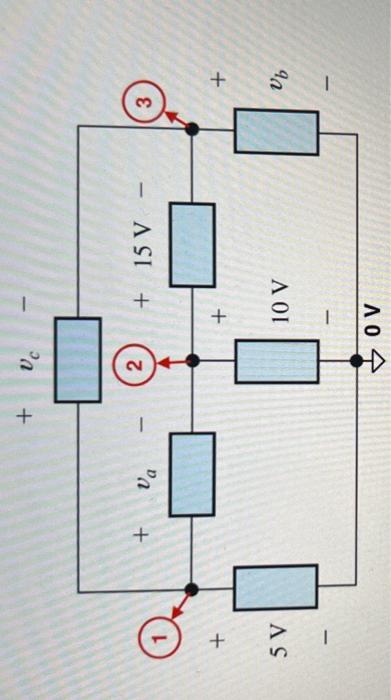 Solved find v1, v2, v3, va | Chegg.com