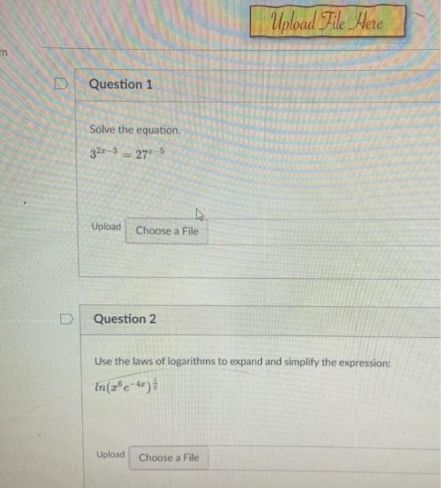 Solved Good Luck! Save the p Que Upload Choose a File | Chegg.com