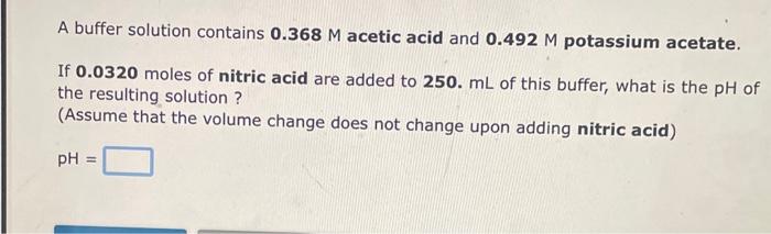 Solved A buffer solution contains 0.354M ammonium bromide | Chegg.com