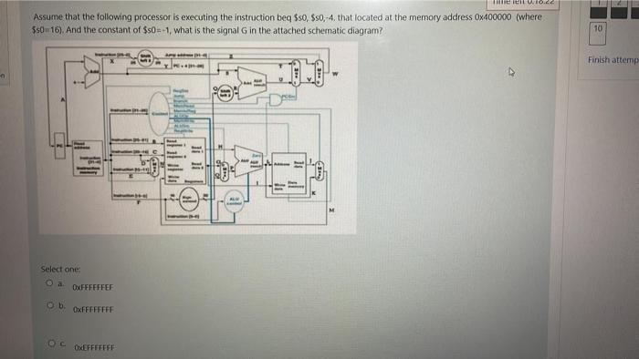 Solved Assume that the following processor is executing the | Chegg.com