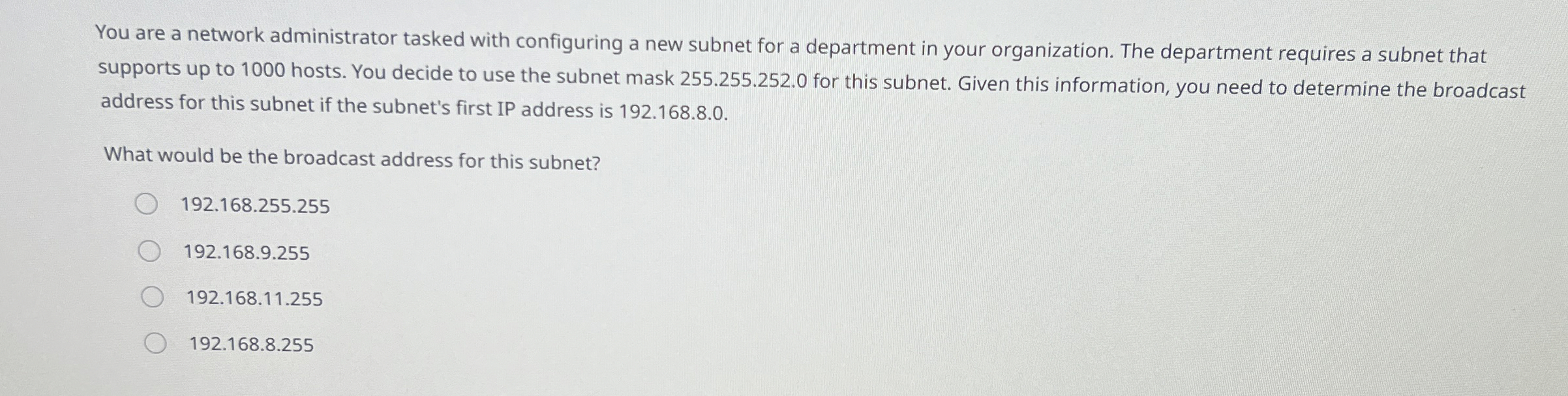 Solved You are a network administrator tasked with | Chegg.com