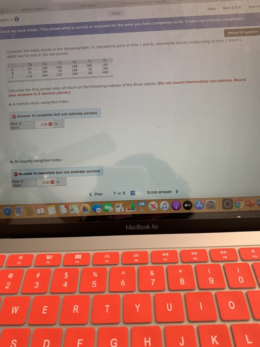 Solved apter 2 Check my work mode: This shows what is | Chegg.com