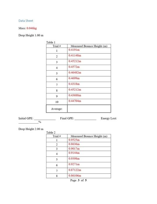 Solved PHY 171 Lab: Coefficient of Restitution Purpose To | Chegg.com