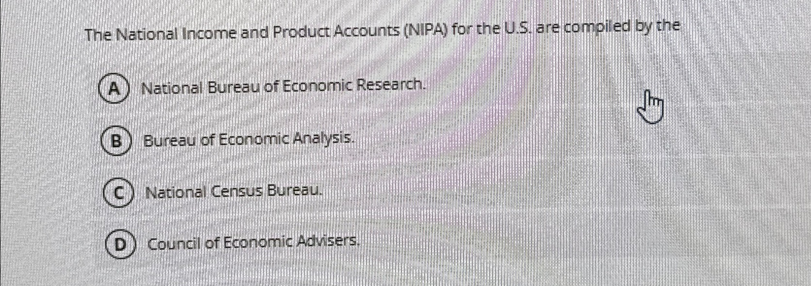 Solved The National income and Product Accounts (NIPA) ﻿for | Chegg.com