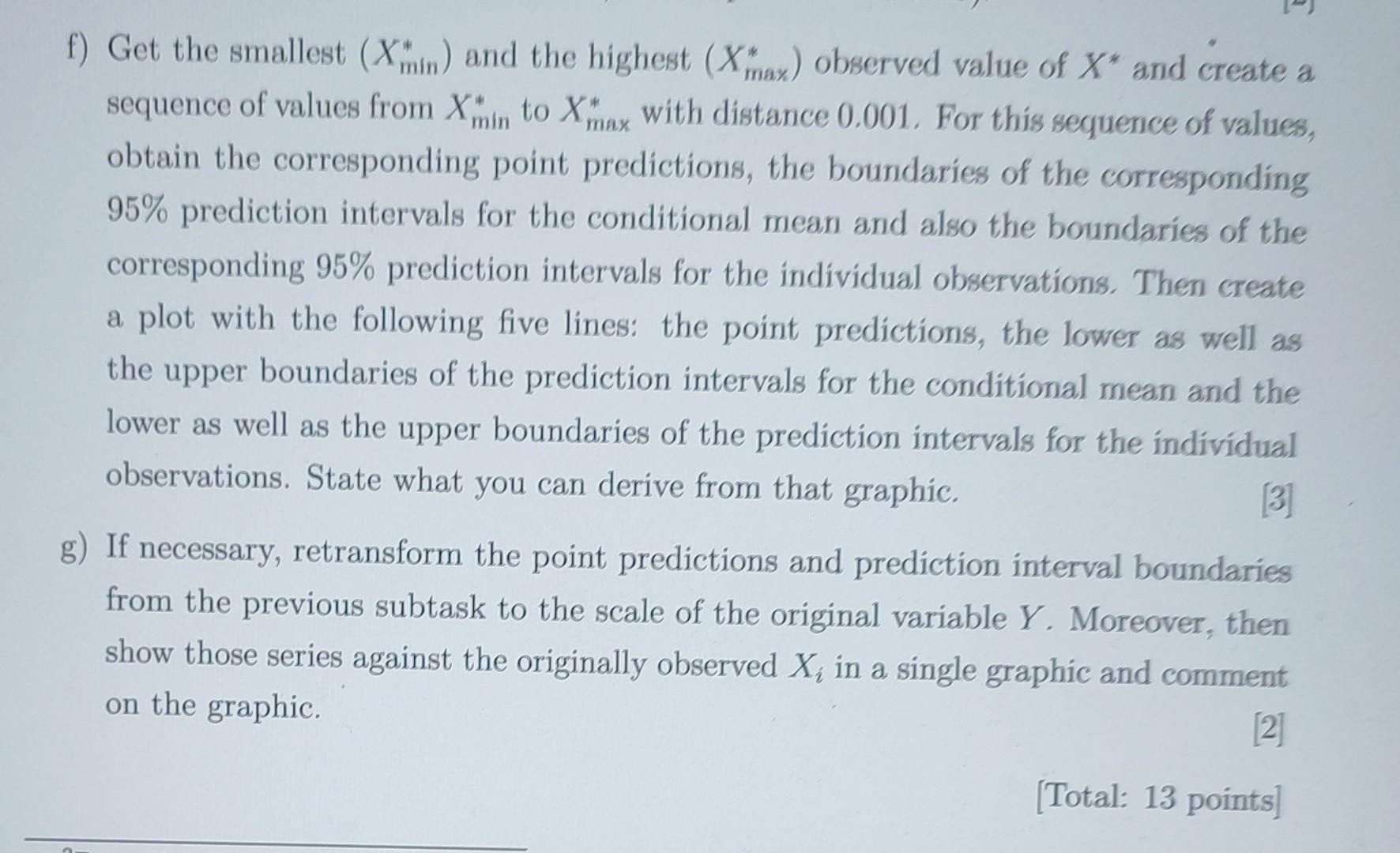 Solved a) Find an economic dataset with two variables Y and | Chegg.com