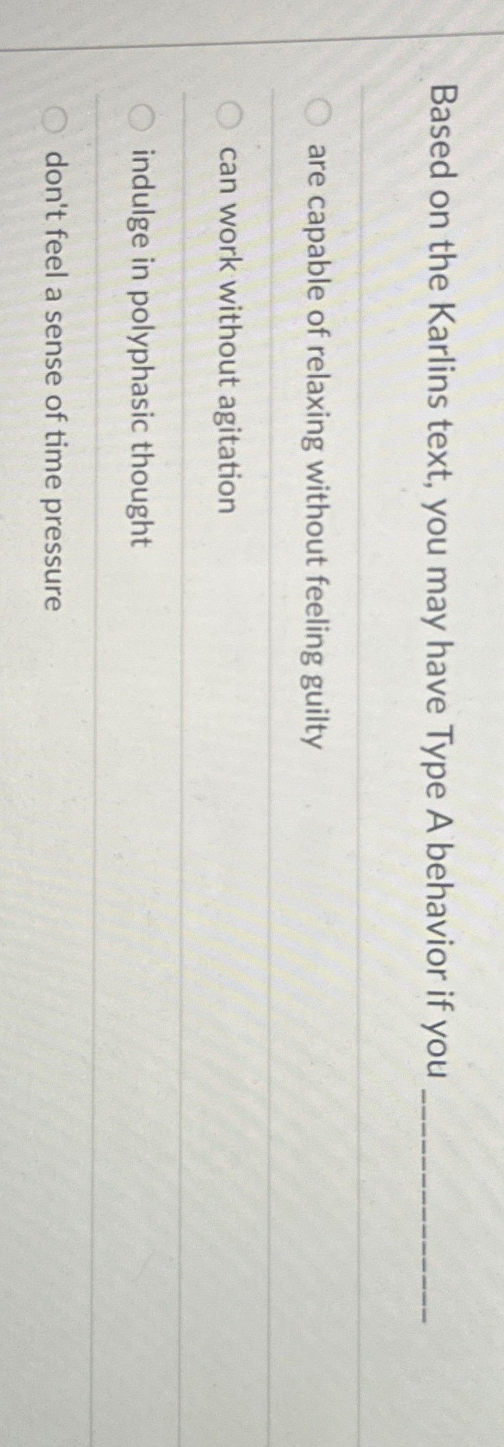 Solved Based on the Karlins text, you may have Type A | Chegg.com