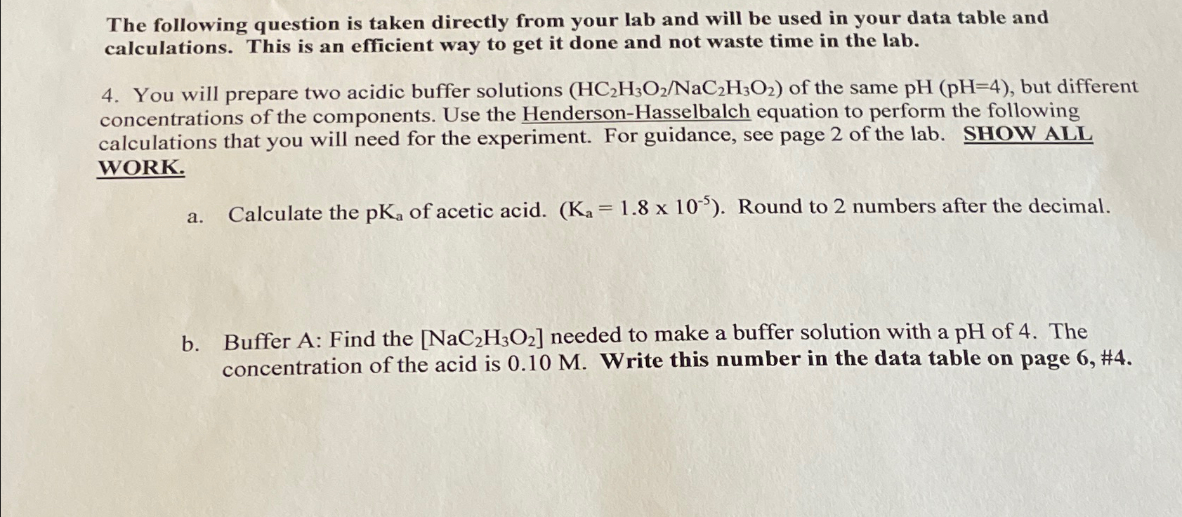 Solved The following question is taken directly from your | Chegg.com