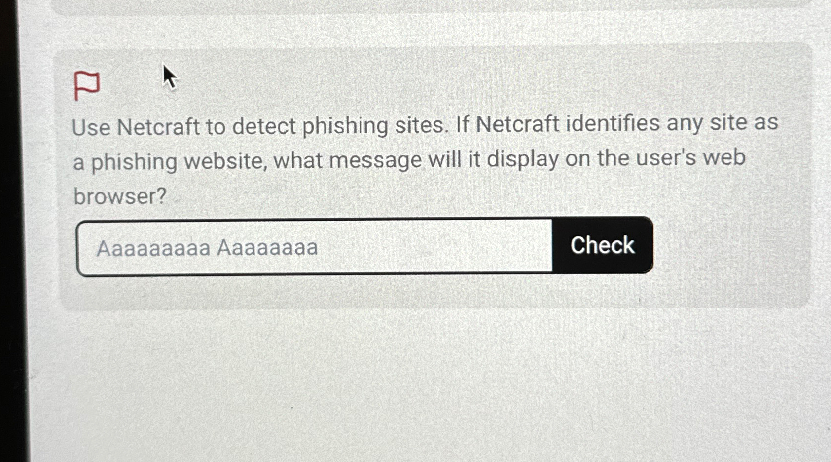 Solved Use Netcraft to detect phishing sites. If Netcraft | Chegg.com