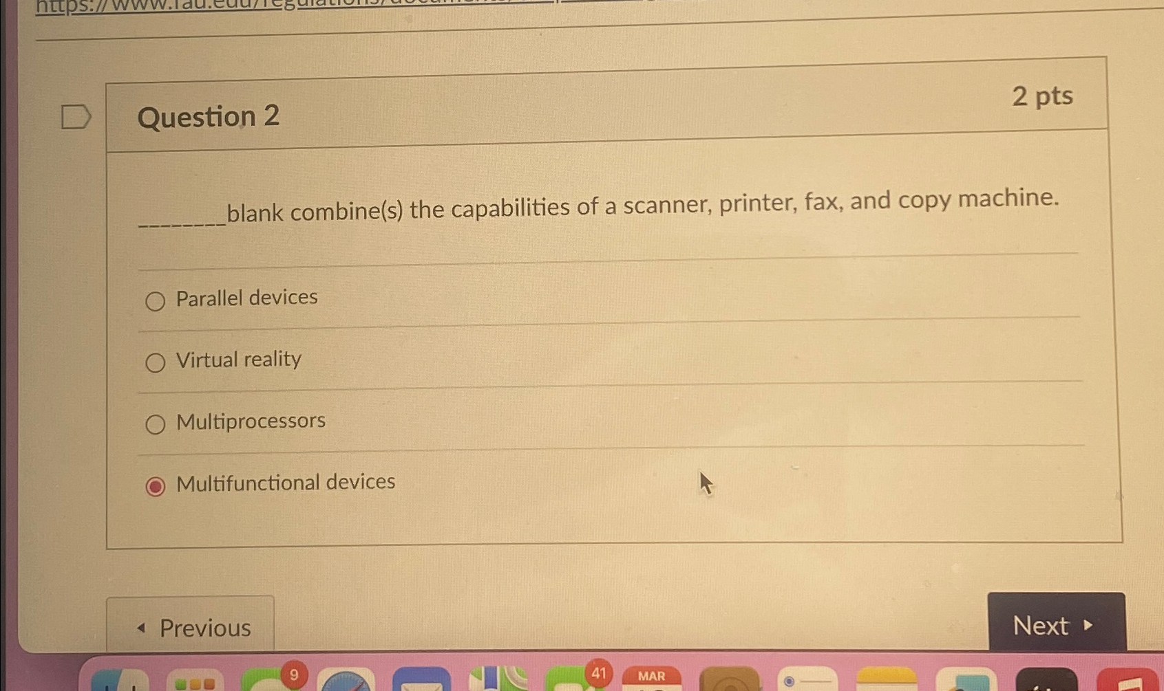 Solved Question 22 ﻿ptsblank combine(s) ﻿the capabilities of | Chegg.com