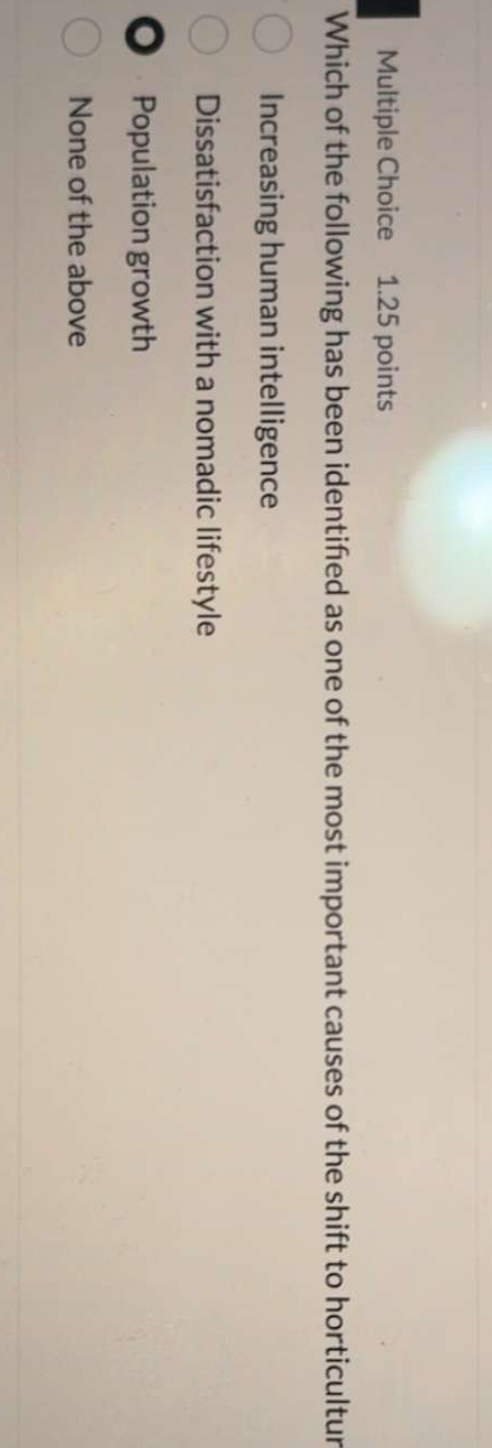 Solved Multiple Choice 1.25 ﻿pointsWhich of the following | Chegg.com