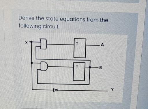 Solved Derive the state equations from the following | Chegg.com