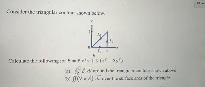Solved Answer all parts please. Consider the triangular | Chegg.com