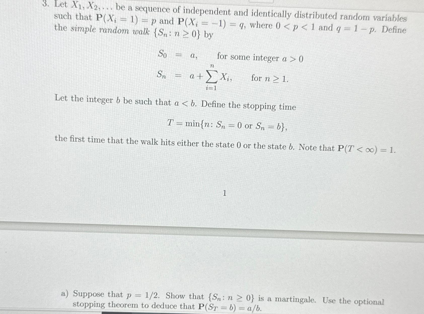 Solved Let x1,x2,dots be a sequence of independent and | Chegg.com