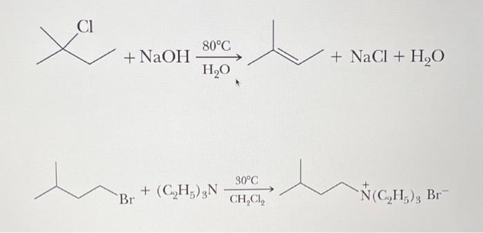 Solved Predict whether the following reactions undergo SN1, | Chegg.com