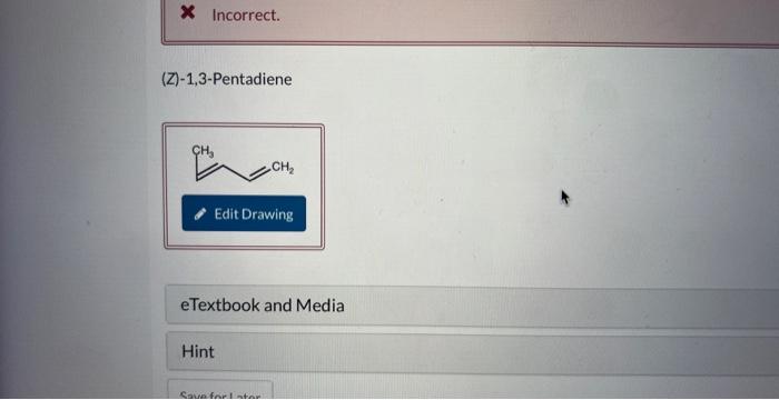 Solved (Z)-1,3-Pentadiene | Chegg.com