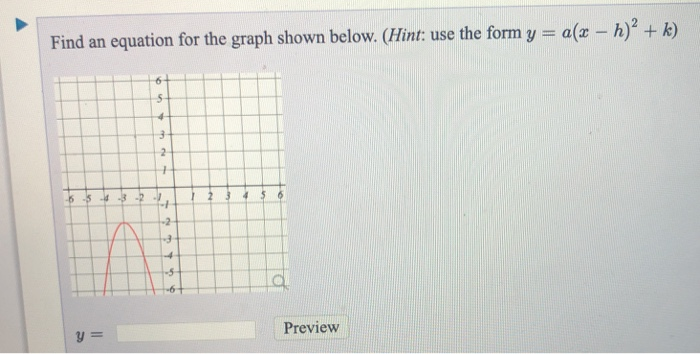 Solved Find an equation for the graph shown below. (Hint: | Chegg.com