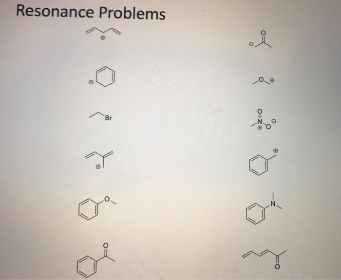 Solved Resonance Problems | Chegg.com