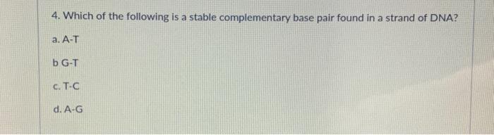 Solved 3. Which of the following is the sugar found in DNA? | Chegg.com