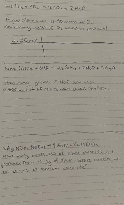 Solved please solve all three problems with work shown | Chegg.com