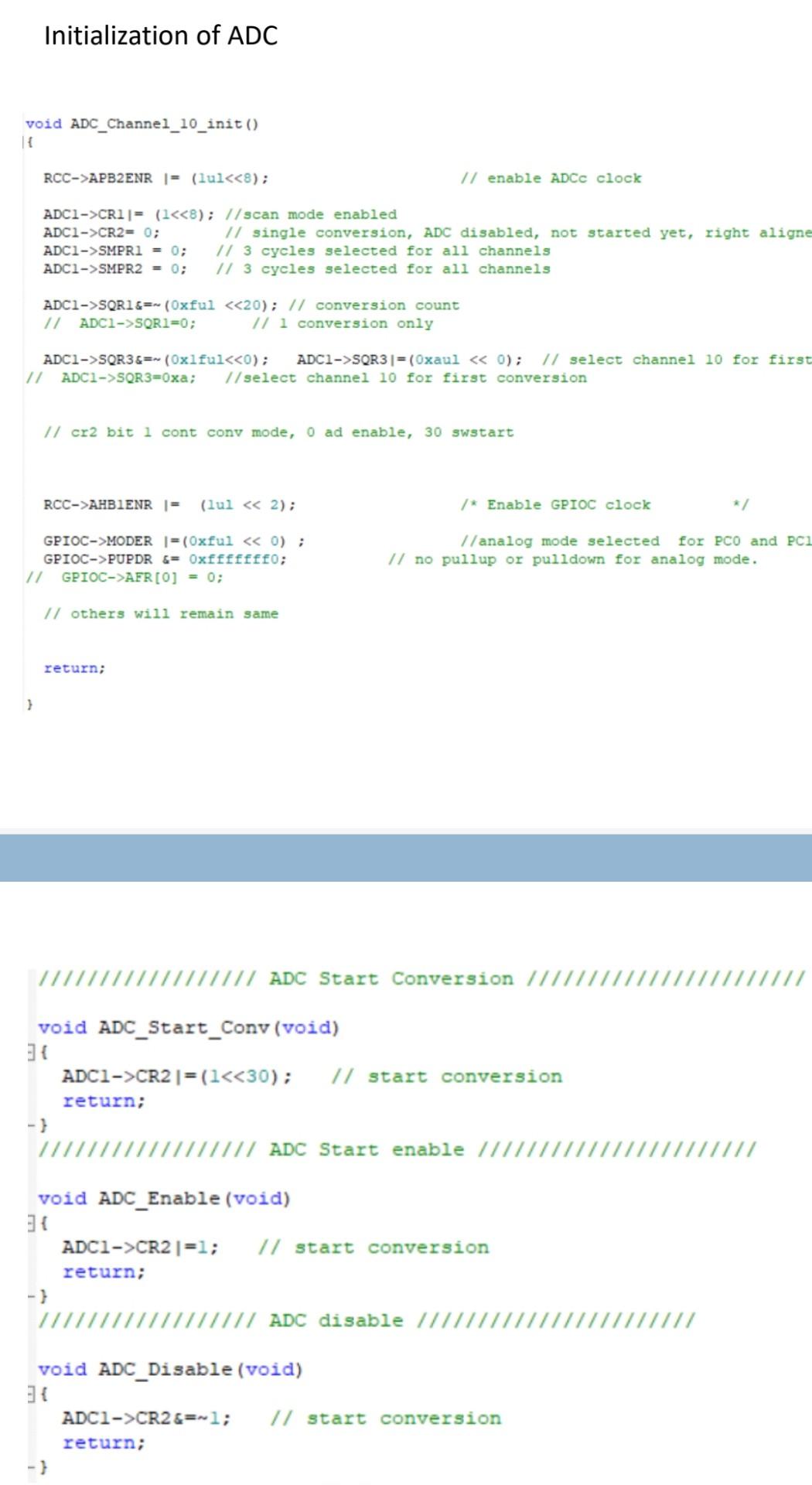 Solved ı need good explanation of this code for | Chegg.com