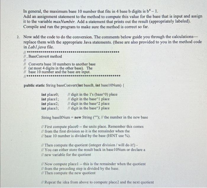 Solved java codeplease read the requirements and fill up the | Chegg.com