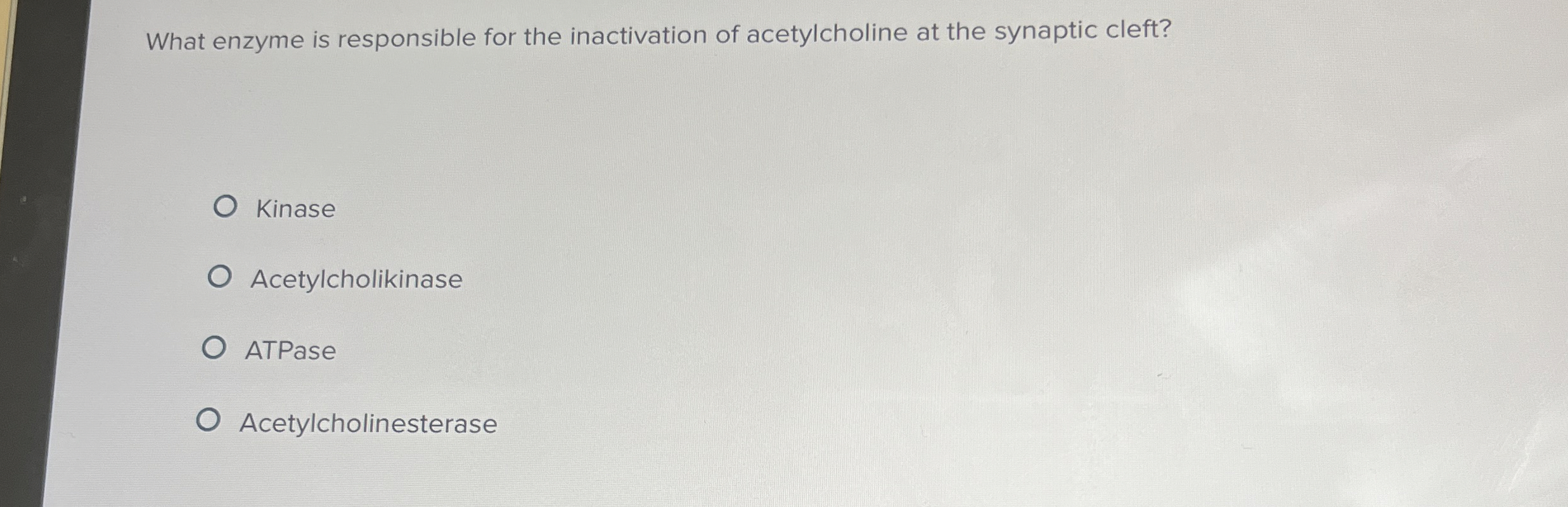 Solved What enzyme is responsible for the inactivation of | Chegg.com