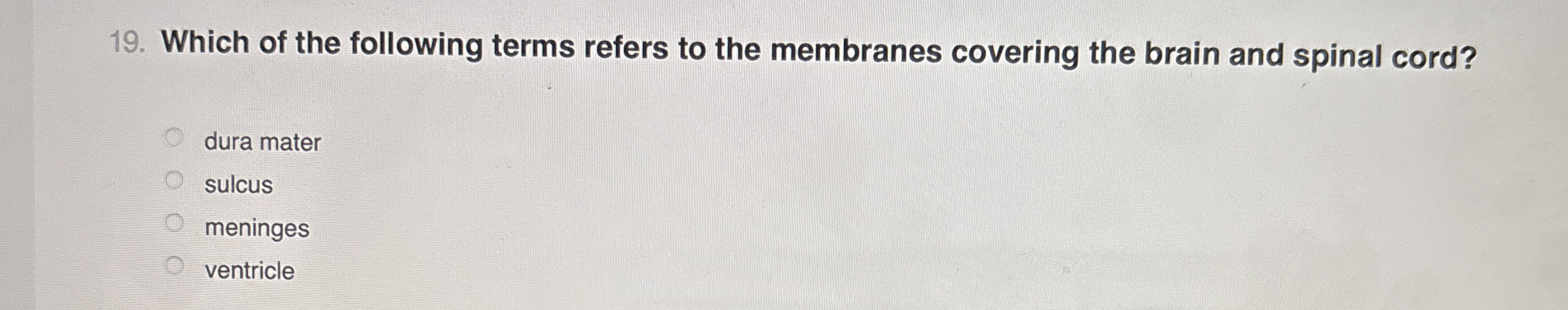 [Solved]: Which of the following terms refers to the membran