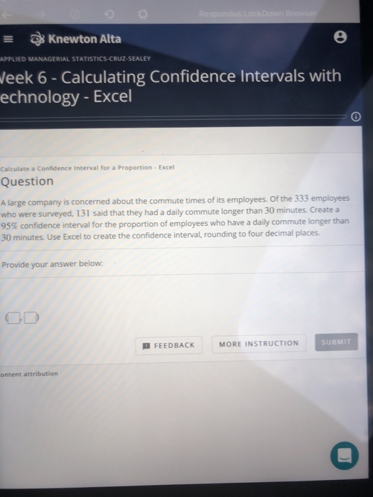 Solved = od Knewton Alta APPLIED MANAGERIAL | Chegg.com