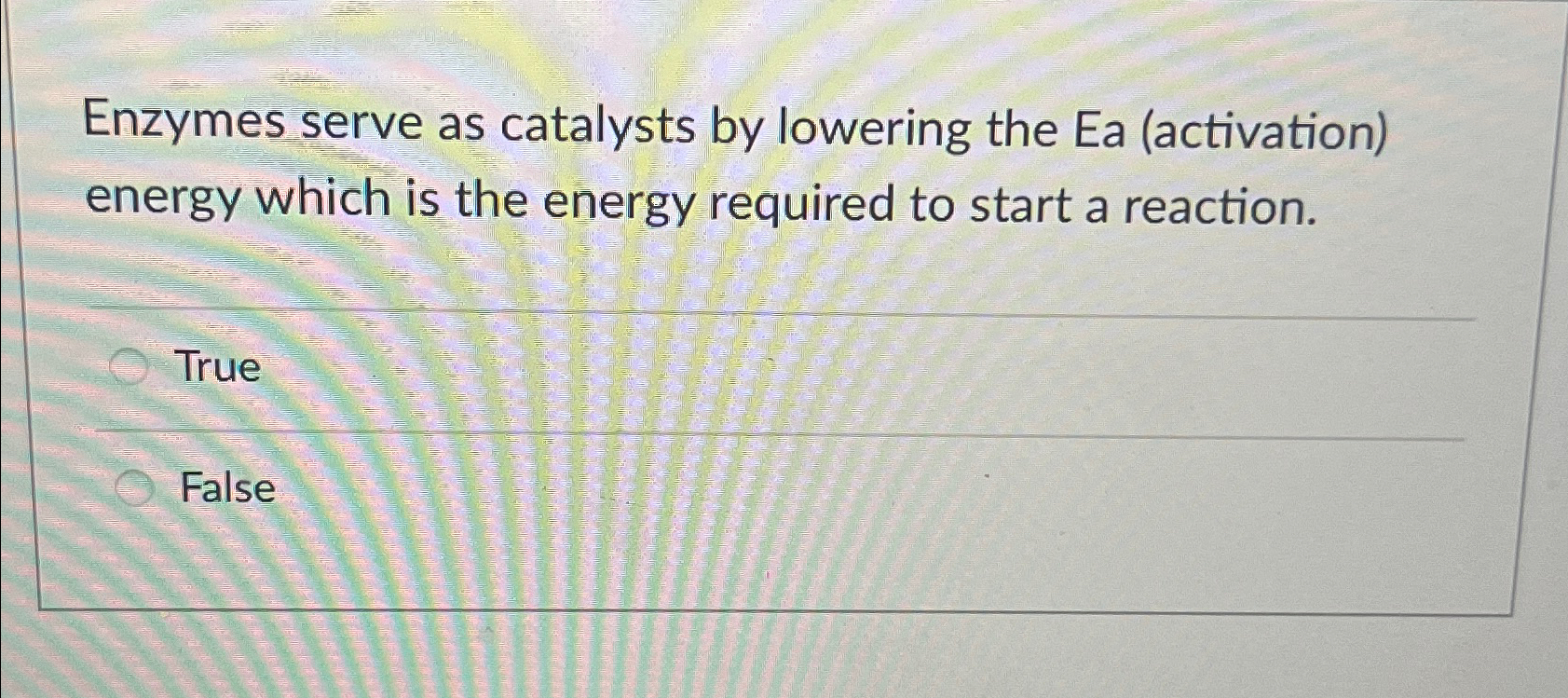 Solved Enzymes serve as catalysts by lowering the Ea | Chegg.com