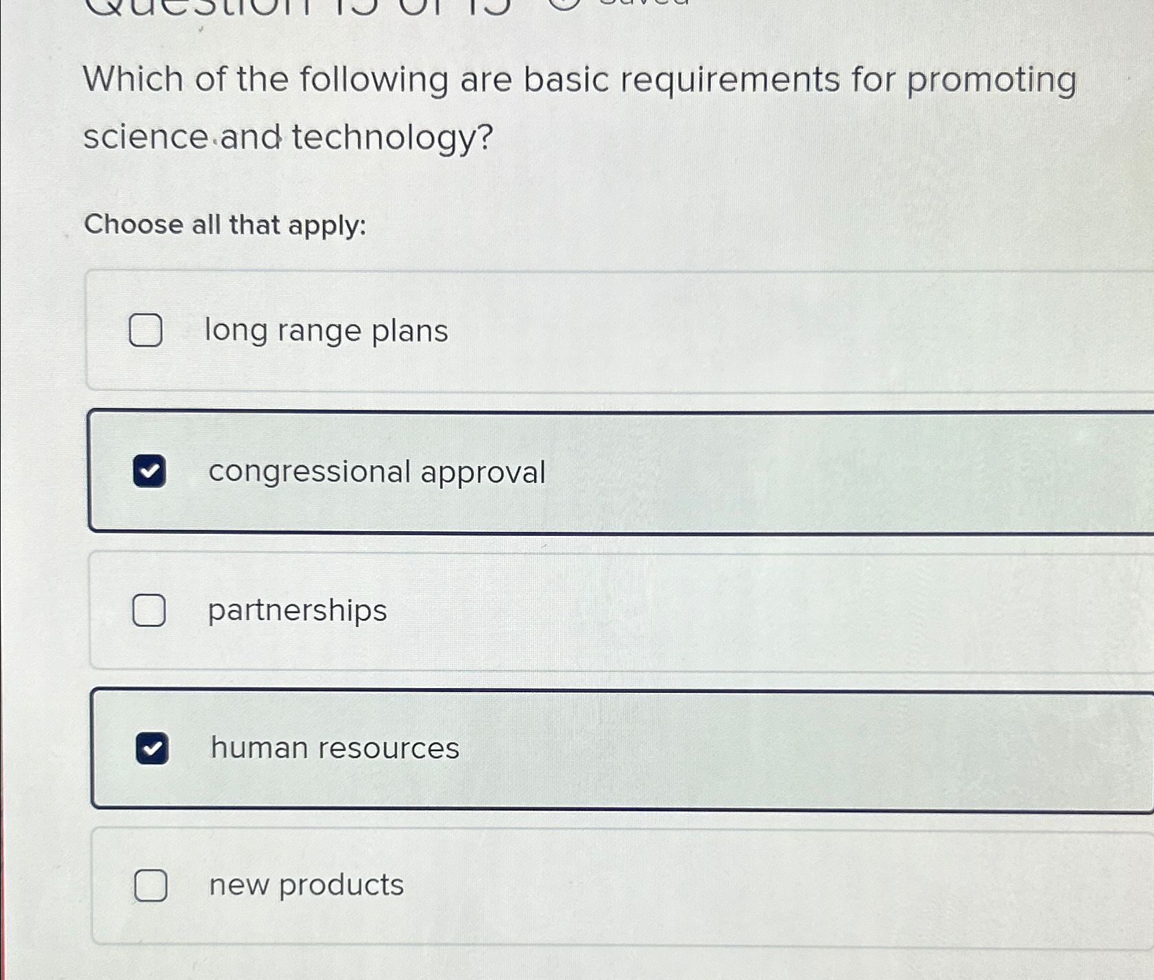 Solved Which of the following are basic requirements for | Chegg.com