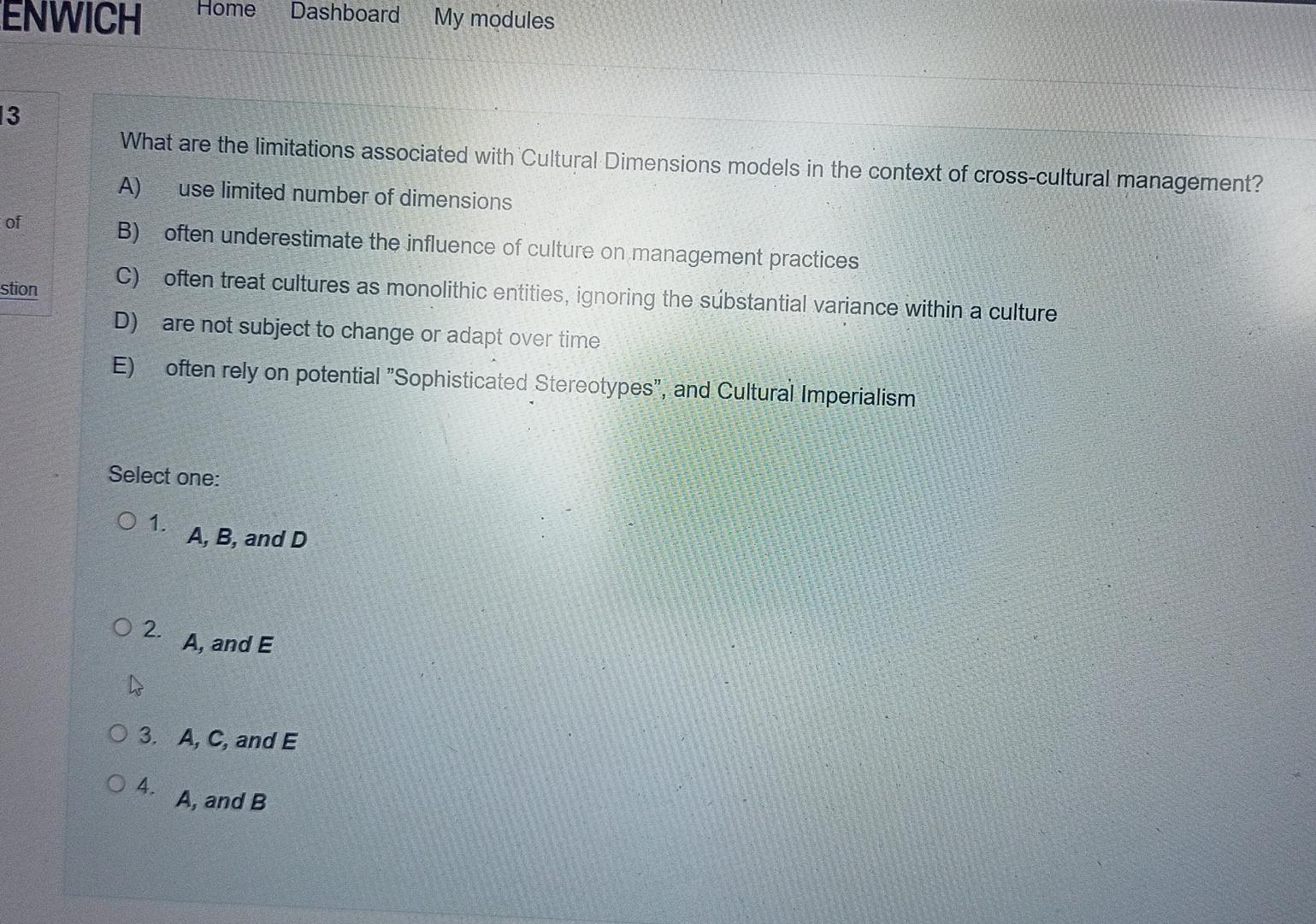Solved ENWICHHomeDashboardMy modules|3|What are the | Chegg.com