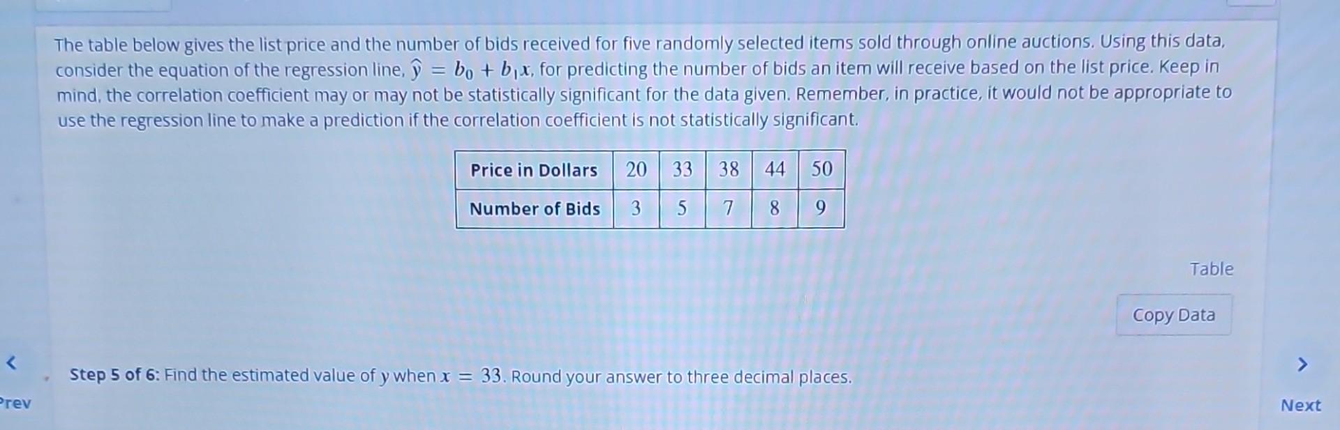 Solved The table below gives the list price and the number | Chegg.com