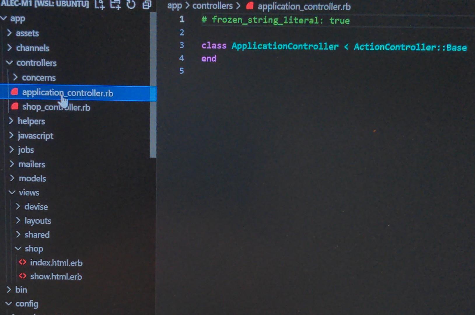 Solved Ruby on Rails Question. I'm making a little ecommerce | Chegg.com