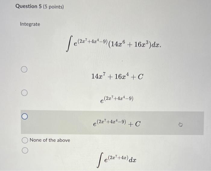 Solved Integrate | Chegg.com