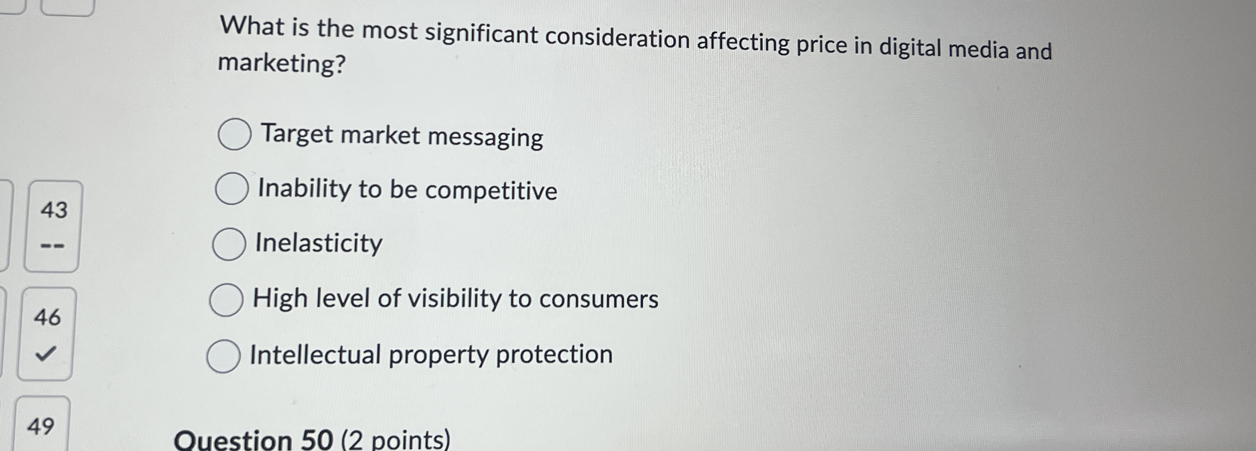 Solved What is the most significant consideration affecting | Chegg.com